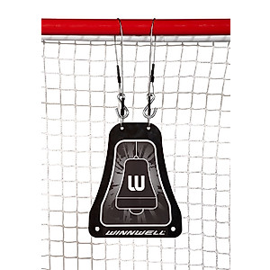Winnwell Metal Shooting Target Bell - Hockey Shooting Target for Hockey Players - Ice Hockey Training Goal Target Bell - Hockey Equipment to Practice Target Accuracy