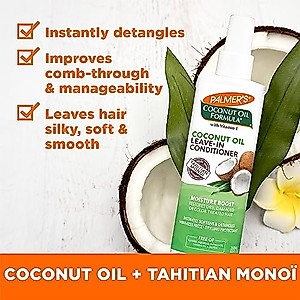Palmer's Coconut Oil Formula Moisture Boost Leave-In Conditioner, 8.5 Ounce