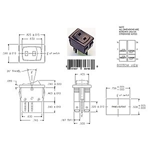 Replacement On Off Switch for Shop Vac with Oversized ON/Off Push Button
