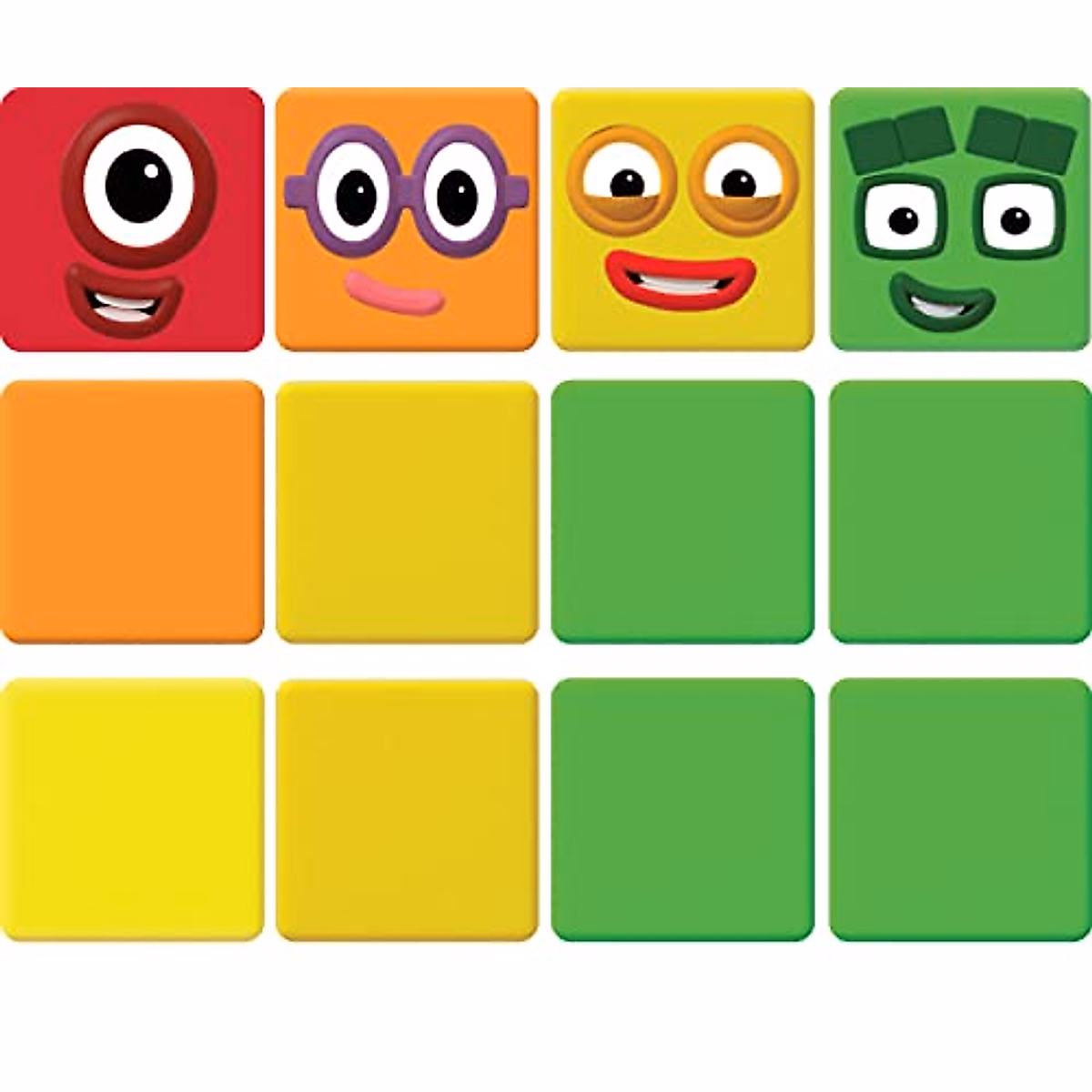 hand2mind Numberblocks Reusable Clings, Numberblocks Characters Decals, Classroom Supplies for Teachers Elementary, Numberblocks Decorations, Removable Decals, Math Gifts for Teachers