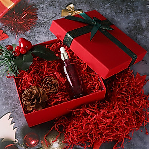 Cgzwxjin Light Pink Crinkle Cut Paper Shred Filler (1/2 LB)，Crinkle Paper for Gift Box, Shredded Paper Filler, Gift Basket Filler,Gift Wrapping