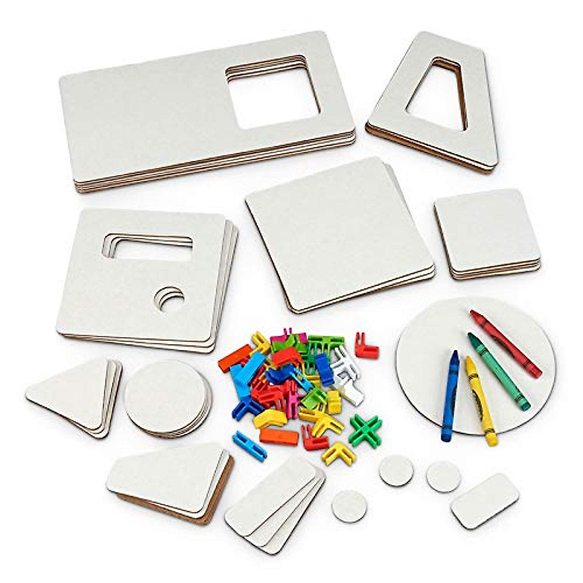 3DUX DESIGN Modern Museum Architecture Set. STEAM Toy for Early Education. Design, Build, Decorate with 86 Easy to Assemble and Reusable Pieces. Construction, Building and Open-Ended Play