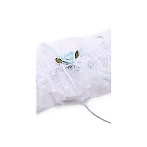 hanky panky Women's Phoebe Leg Garter, White, One Size