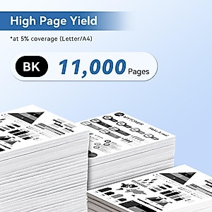 MYTONER Compatible Toner Cartridge Replacement for HP 37A CF237A for Enterprise M607 M607n M607dn M608 M608n M608dn M608x M609 M609dn, MFP M631 M632 M633 Printer (Black)