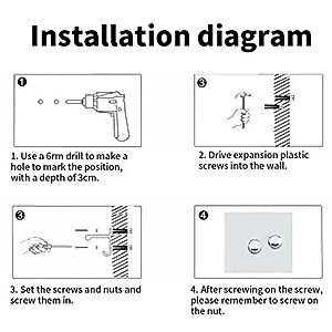 KARMIO Wall Mounted Clothes Drying Rack Stainless Steel 5 Bar Towel Rack Expandable Drying Rack Space-Saving for Laundry Room, Bathroom (Size : 50cm)