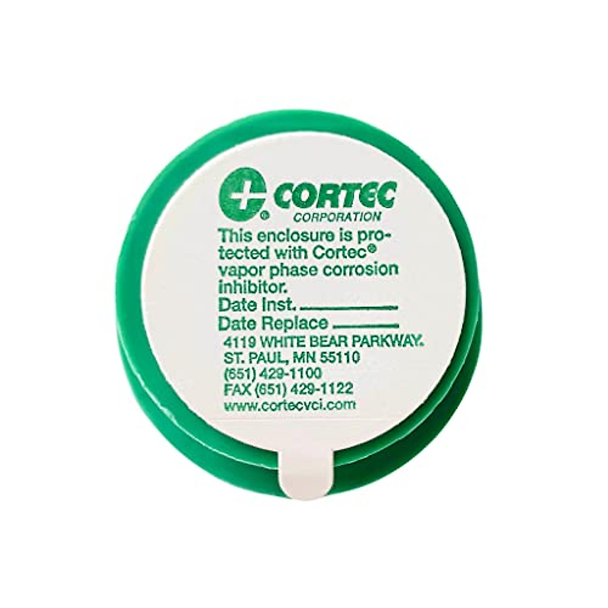 Cortec VpCI-111 Anti Rust VCI Emitter Cup - Protects 11 Cubic feet - 2 Year Corrosion Protection (1 Unit)