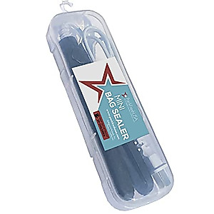 PackFreshUSA Mini Bag Sealer Heat Sealing Machine Plastic Poly Bag