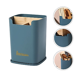 Cabilock Spoon Fork Organizer 1pc Cutlery Storage Box Basketball Pp Tableware Kitchen Utensils Container