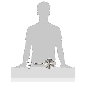 Ibili Stainless Steel Induction Adapter Plate, Heat Diffuser for Gas Stove and Electric Stove, Dishwasher Safe, 5.5 Inches - Made in Spain