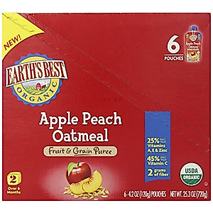 Earth's Best Organic 1st, Fruit Starter Kit, 2.5 Ounce Jars (Pack of 12)