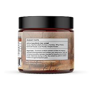 ALL AMERICAN CANINE Complete Heart Health Cardiac Function Support Powdered Supplement Food Topper for Working, Hunting & Sports Dogs, 90 Servings