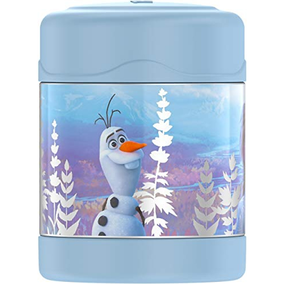 THERMOS FUNTAINER 10 Ounce Stainless Steel Vacuum Insulated Kids Food Jar, Frozen 2