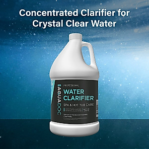MAV AquaDoc Spa Clarifier & Hot Tub Clarifier for Fast Acting Cloudy Water Treatment, The Spa Clarifier Hot Tub Owners Love, Use Our Hot Tub Water Clarifier to Keep Your Spa Clear & Balanced - 1 Gal