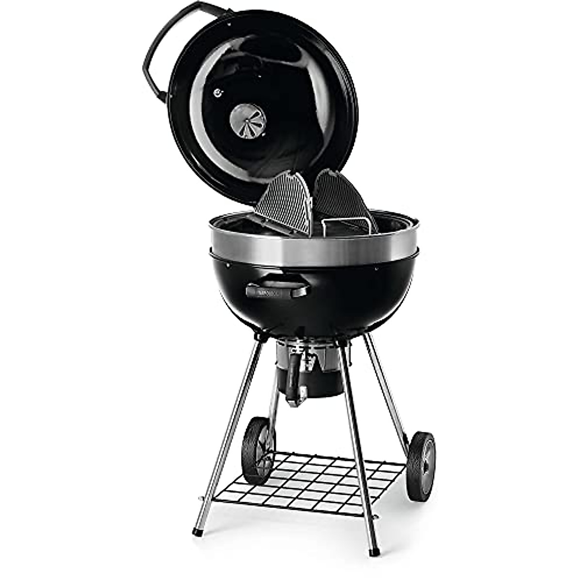 Napoleon Grills PRO22K-LEG-2 PRO22KLEG2 Charcoal Kettle Grill, Black