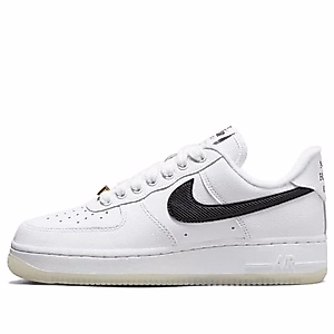 Nike Womens Air Force 1 '07 PRM White/Black-Metallic Gold Size 10