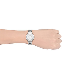 Kate Spade New York Women's Morningside Quartz Stainless Steel Three-Hand Watch, Color: Silver (Model: KSW1493)