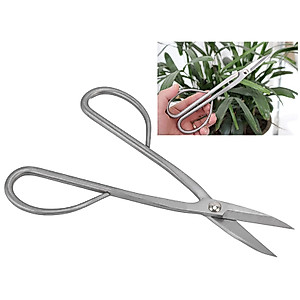 Bonsai Pruning Scissor, Professional Plant Trimming Scissor Ergonomic Handle Stainless Steel Rust Proof Wearable for Potted for Gardening for Leaf Sprout