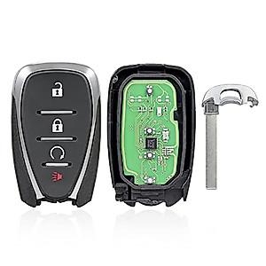 HYQ4EA Keyless Entry Remote Key Fob for Chevy Volt for Chevy Cruze for Chevy Traverse 2017-2019 1 PCS 4 Buttons-SCITOO