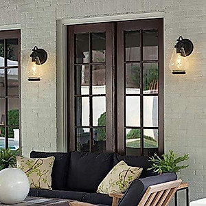 ZHANGYUEFEIFZ Wall Light Lamp Rainproof External Sconce Lantern E27 Outdoor Lighting