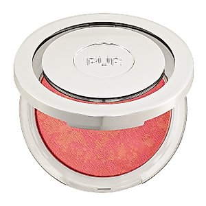 PÜR MINERALS Blushing Act Skin Perfecting Powder in Pretty in Peach, Satin Matte Finish, Buildable Coverage, Cruelty Free, 0.28 Oz