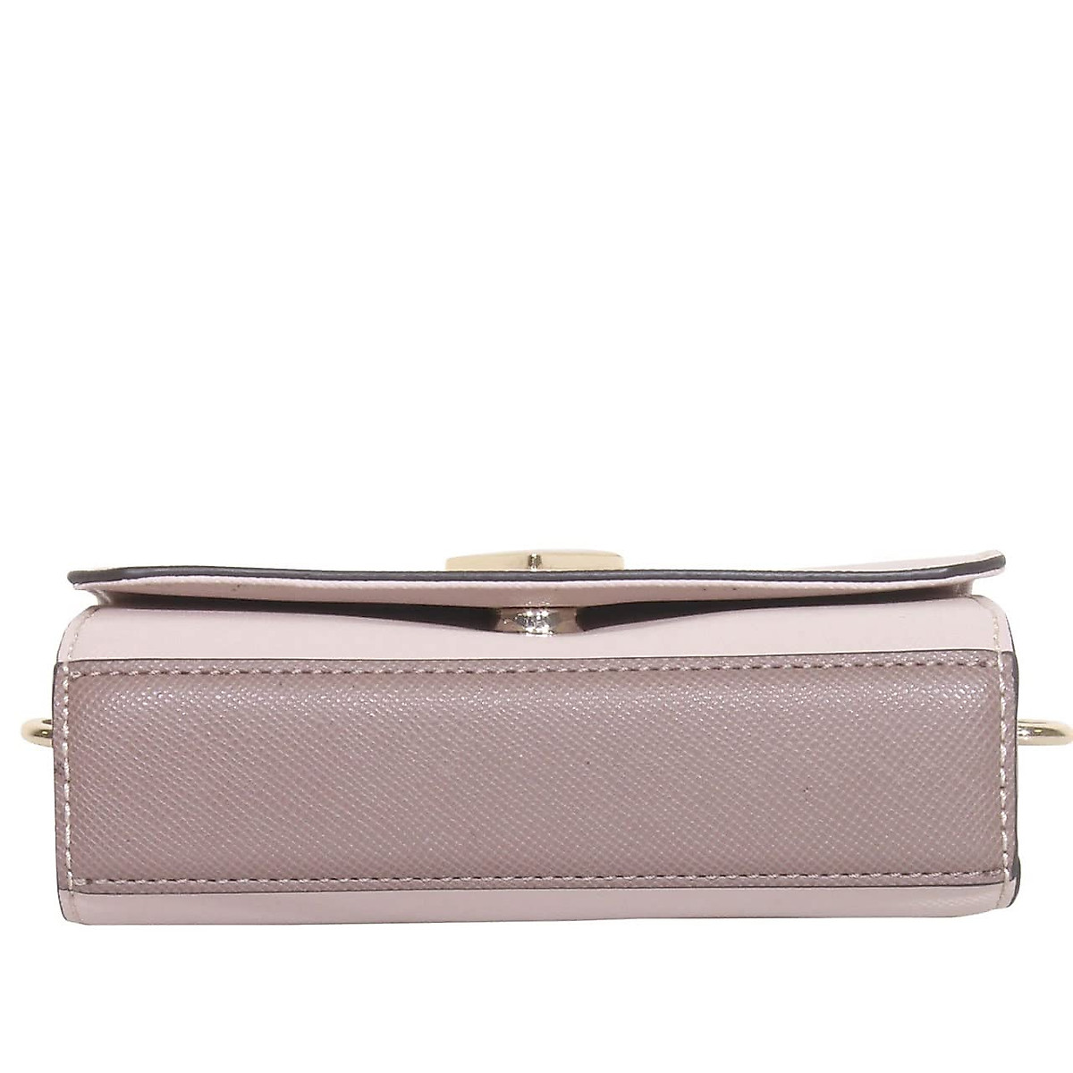 GUESS Ynes Mini Top Handle Flap, Mauve Multi