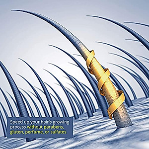 Luv Me Care Hair Growth Oil Hair Growth Serum for Thicker Longer Fuller Healthier Hair,Biotin & Castor oil & Rosemary Oil for Hair Growth, Prevent Hair Loss & Thinning, Women & Men, All Hair Types 1.7 oz