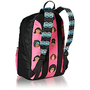 EPIC Everyday School, Travel Backpack African American Girl Characters (Pink)
