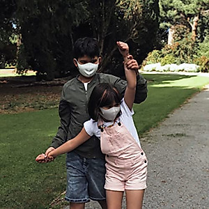 10PCS Kids Colorful Face Mask Covers with Elastic Ear Loop Cover Full Face Anti-Dust, Unisex, Washable, Breathable, and Reusable (Kids Colorful)