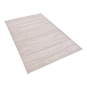 Unique Loom Uptown Collection Area Rug - Madison Avenue (8' x 10' Rectangle, Beige/ Light Brown)