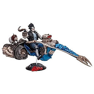 McFarlane Toys - DC Multiverse Lobo & Spacehog (Justice League of America) - 7in Scale Action Figure with Vehicle, Gold Label, Amazon Exclusive