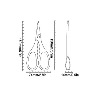 HOKIKU Metal Seafood Tool Sets， Seafood Tools Set Seafood Scissors Seafood Fork and Pick Set Stainless Steel Seafood Tool with Storage Bag for Family and Friends Lobster Tools for Eating