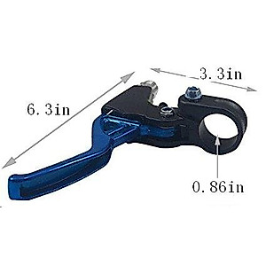 BicycleStore Bicycle 1 Pair Universal Full Aluminum Alloy Brake Handle Mountain Road Bike Brake Lever 2.2cm Diameter…