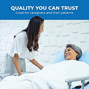 Patient Aid Padded U-Sling with Head Support - Soft Polyester Fabric - Comfy and Safe Lifting for the Elderly, Bariatric, and Non-Weight-Bearing - Medium, 225lb. Maximum Carrying Capacity