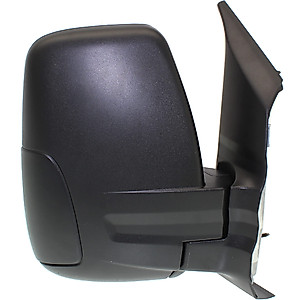 Kool Vue Driver & Passenger Side Non-Electric Mirrors for Ford Transit-250 Transit-350 Transit-150 Transit-350 HD 2015-2017 Without Signal Light Textured Models With Medium or High Roof