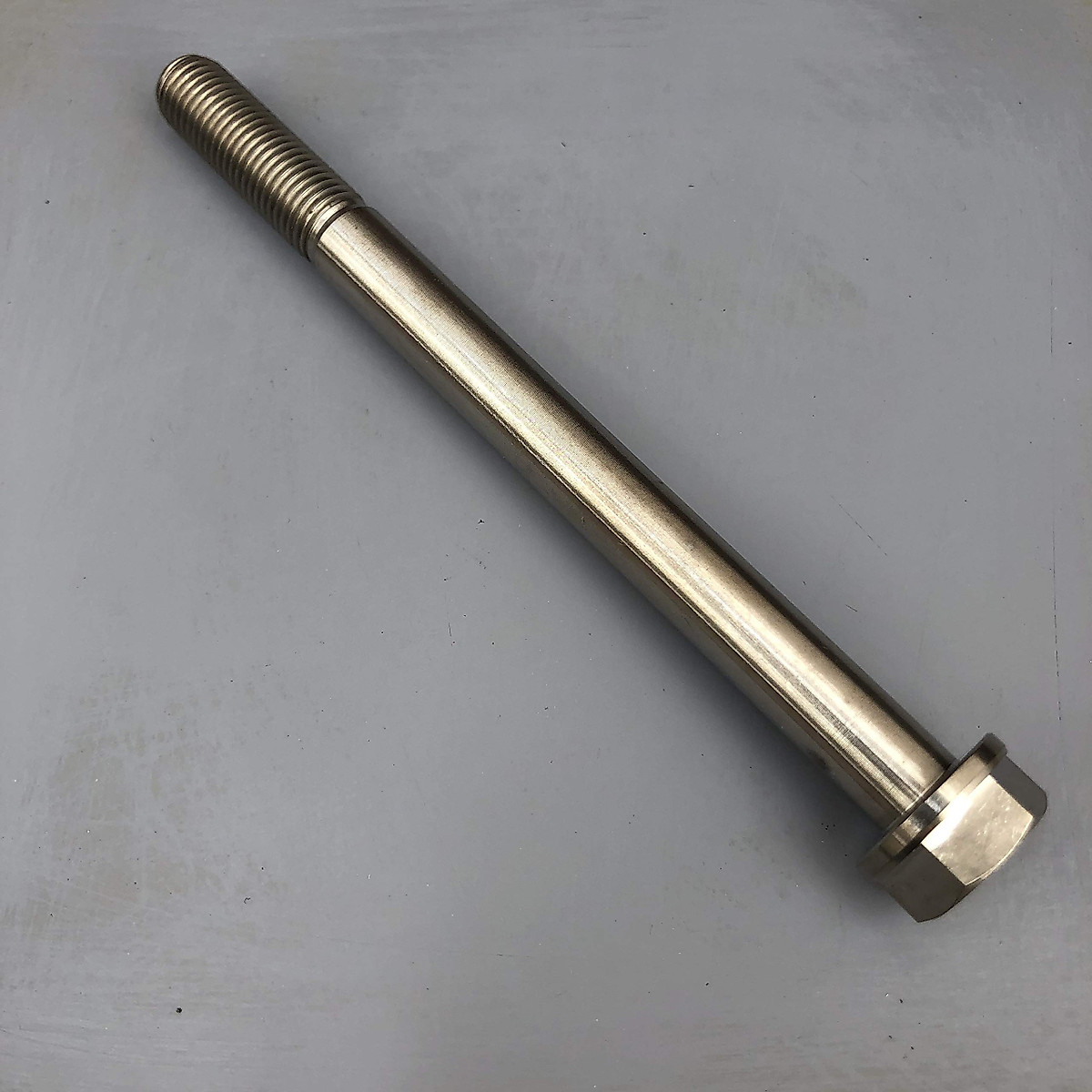 M10 x 1.25 x 120 mm Titanium Ti Screw Bolt Socket Cap Head & Hexagon Hex Flange Head + Blue Thread Lock