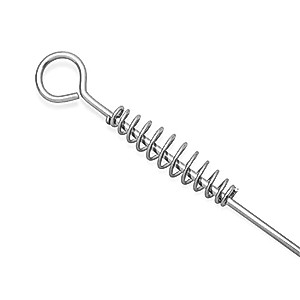 Smith & Basil Charcoal Ash Rake for Grill - Tool Poker - Grilling Accessories - with a Microfiber Cleaning Cloth