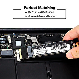 FLEANE 256GB FM11A 3D TLC SSD for MacBook Air A1370 A1369 (Late2010-Mid2011) EMC2392 EMC2393 EMC2469 EMC2471 HD (256GB)