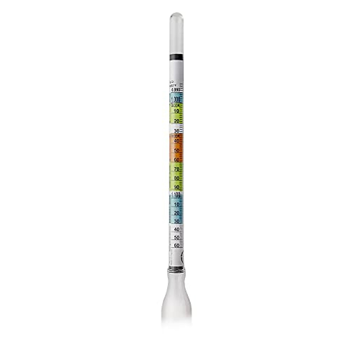Hydrometer - Triple Scale Hydrometer for Home Brewing - Beer and Wine