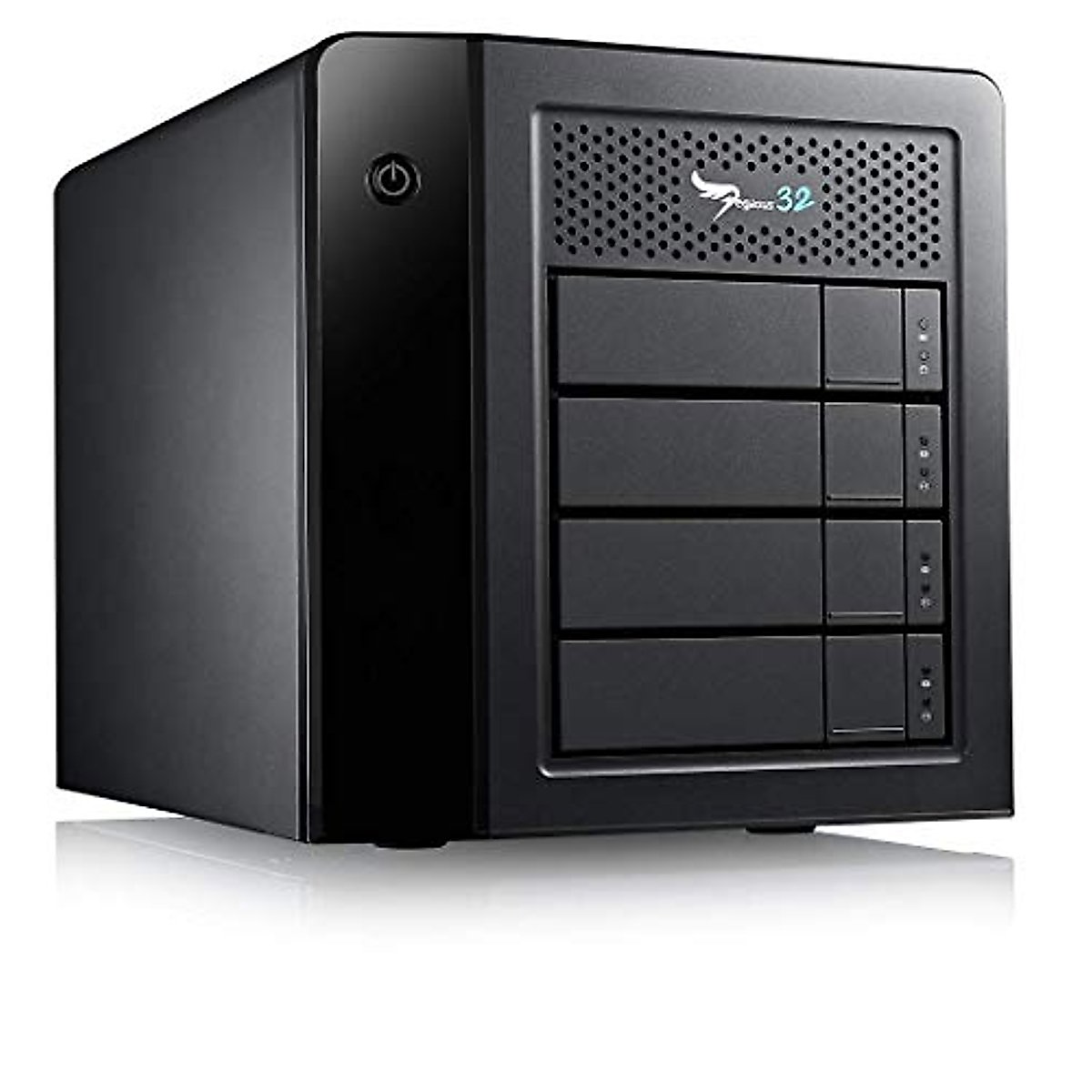 Promise Technology Pegasus32 R4 16TB (4x4TB) Hybrid Thunderbolt 3 or USB32 Direct Attached RAID Storage, High Performance External Hard Drive (P32R4HD16US)