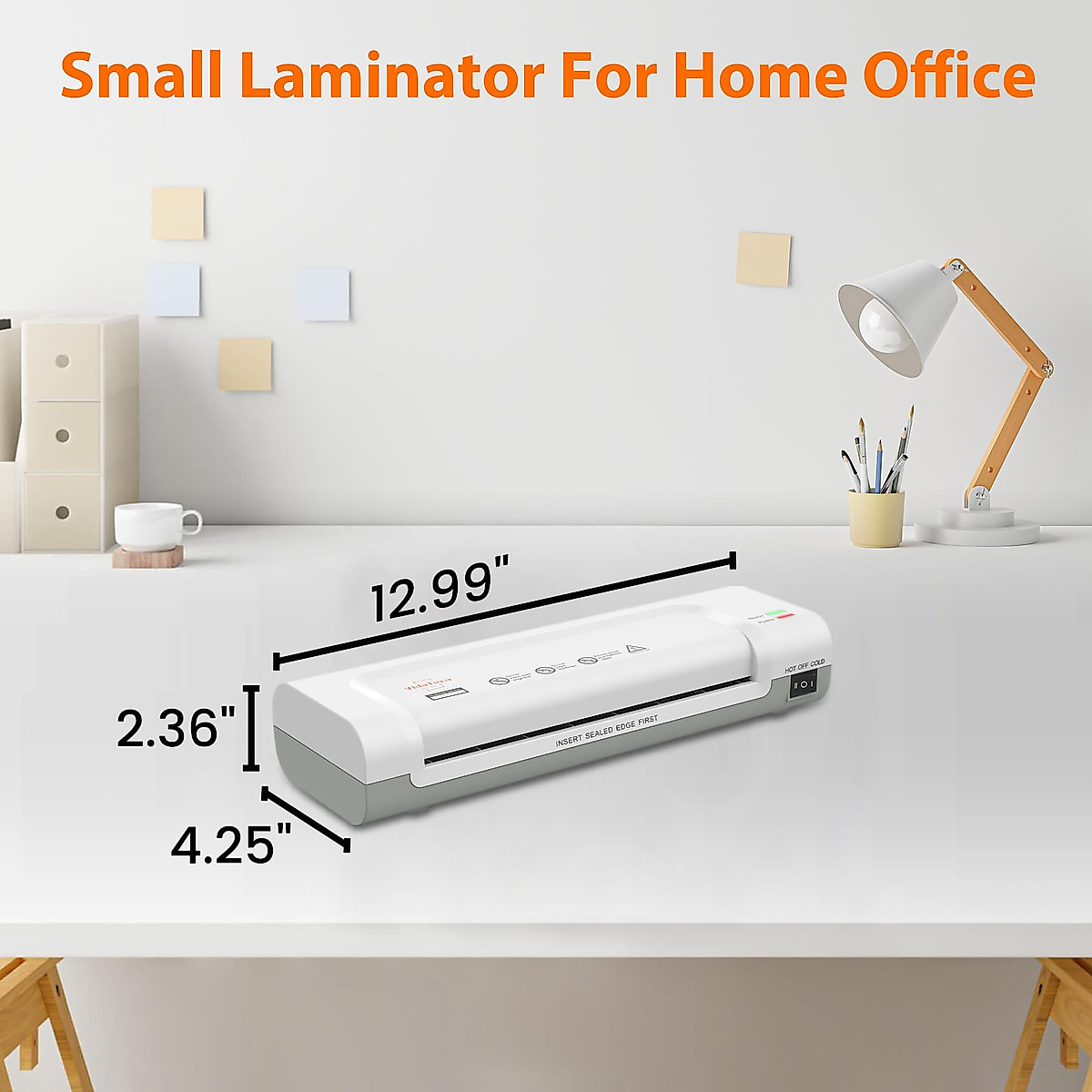 Laminator Machine,VidaTeco 9-inch Thermal Laminator with Laminating Sheets 20 pcs,Laminating Machine with 2-Min Faster Preheat,Small Personal Lamination Machine with Patented Roller for Teacher,Home