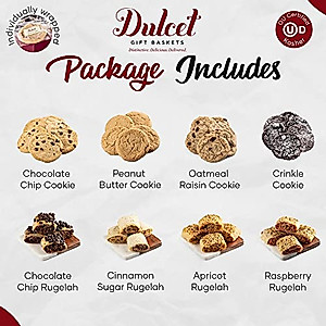 Dulcet Gift Baskets Sweet Success: Gourmet Cookie and Snack Gift Basket for All Occasions present Holidays, Birthday, Sympathy, Get Well, Family or Office Gatherings for Men & Women.