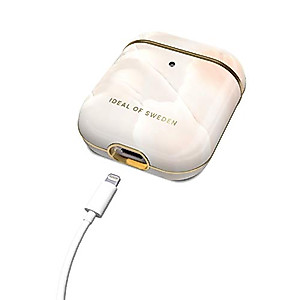 IDEAL OF SWEDEN Printed AirPods Case for AirPods gen. 1&2 (Rose Pearl Marble)