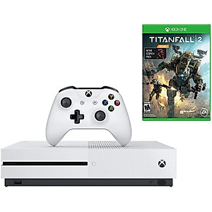 Microsoft Xbox One S Gaming Console 1TB 4K BluRay Console and Titanfall 2 Bundle