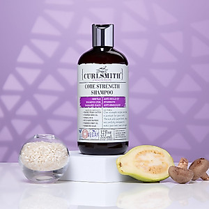 CURLSMITH – Core Strength Shampoo, Gentle Protein-Rich for Frequent Use (12fl oz)