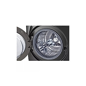 LG WM3470CM 27 Inch Front Load Washer with 5.0 Cu. Ft. Capacity, 8 Wash Programs, 1,300 RPM, SpeedWash Cycle, SmartDiagnosis, Rinse+Spin, Control Lock