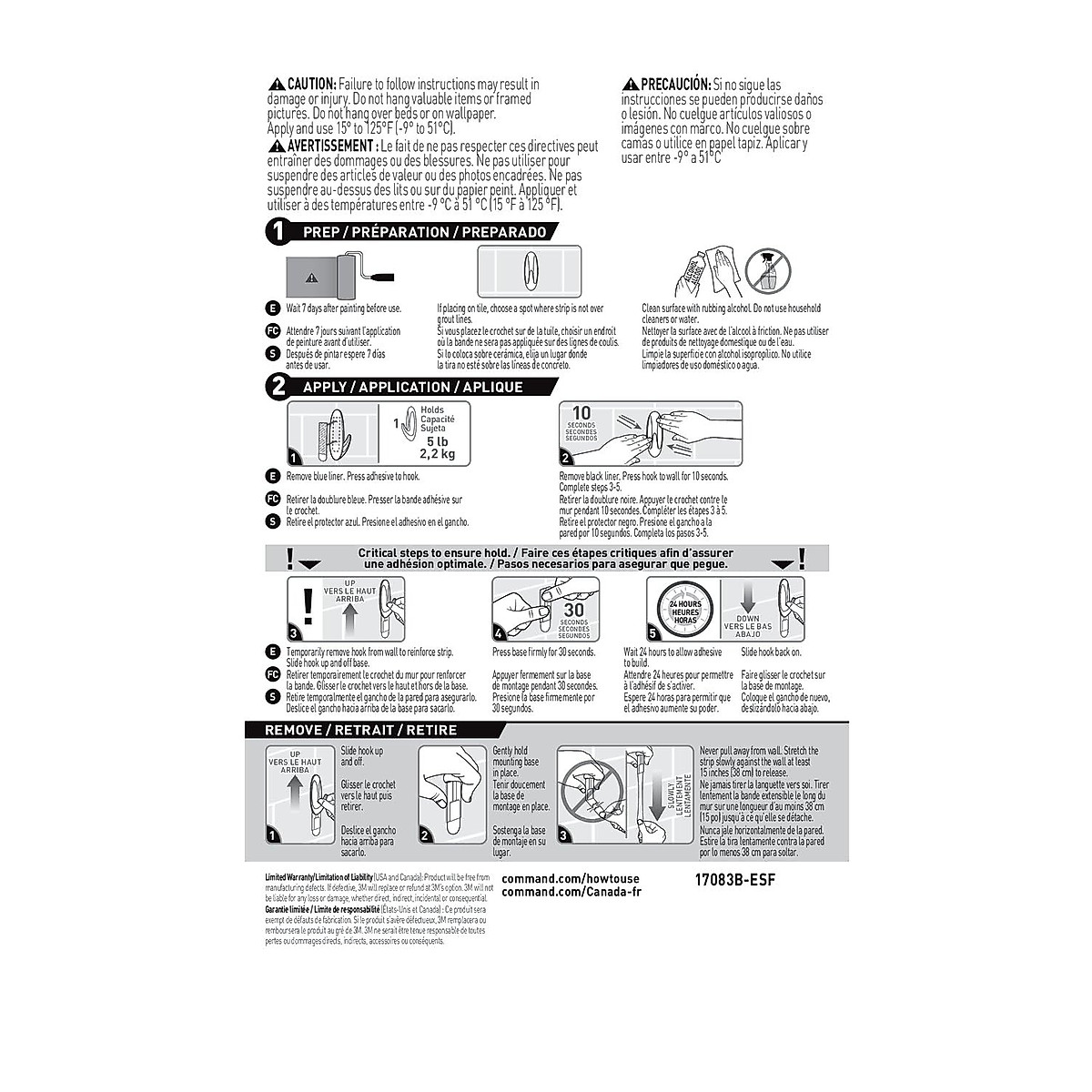 Command Designer Bath Hook, Large, White, 1-Hook with Water-Resistant Strips (17083B-ES), Organize your dorm