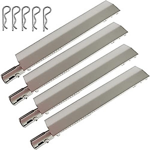 Heavy Duty Cast Stainless Steel 304 Gas Grill Burner Replacement Parts Outdoor Premium Gas BBQ Grill Burner for Bull Lion Cal Flame Blaze Aussie Bakers Chefs Turbo Coyote Jenn Air Nexgrill Charbroil