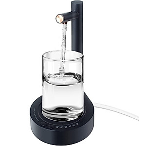 Desktop Water Bottle Dispenser, Water Dispenser for 5 Gallon Bottle, Bedside Water Dispenser 5 Gallon Water Dispenser Portable Water Dispenser for Home,Office,Outdoor(Dark Blue)