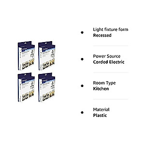 Westinghouse 0101100 Recessed Light Converter - 4 Pack