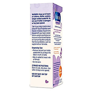 Enfamil Breastfed Infant Probiotics & Vitamin D Dual Probiotics, 8.7mL